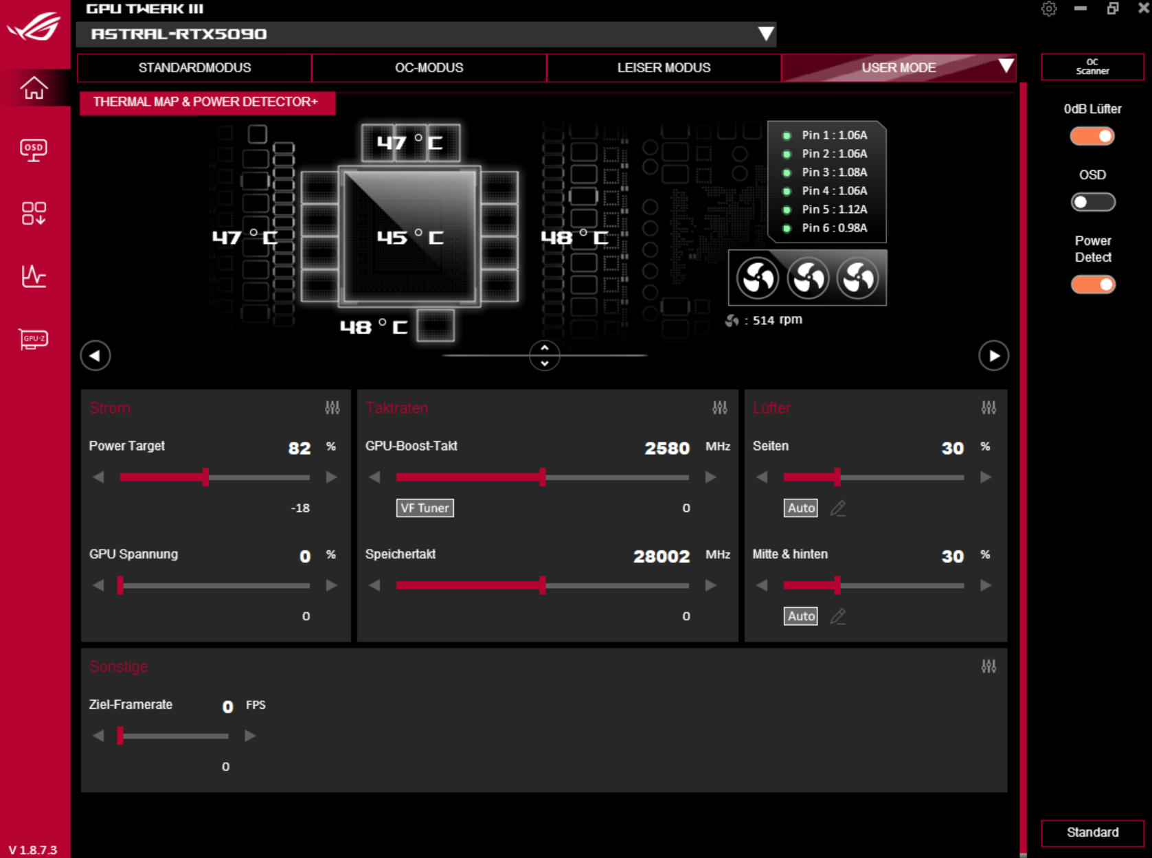 GPU Tweak 3 Warning 12vHPWR 5090 astral - Republic of Gamers Forum ...