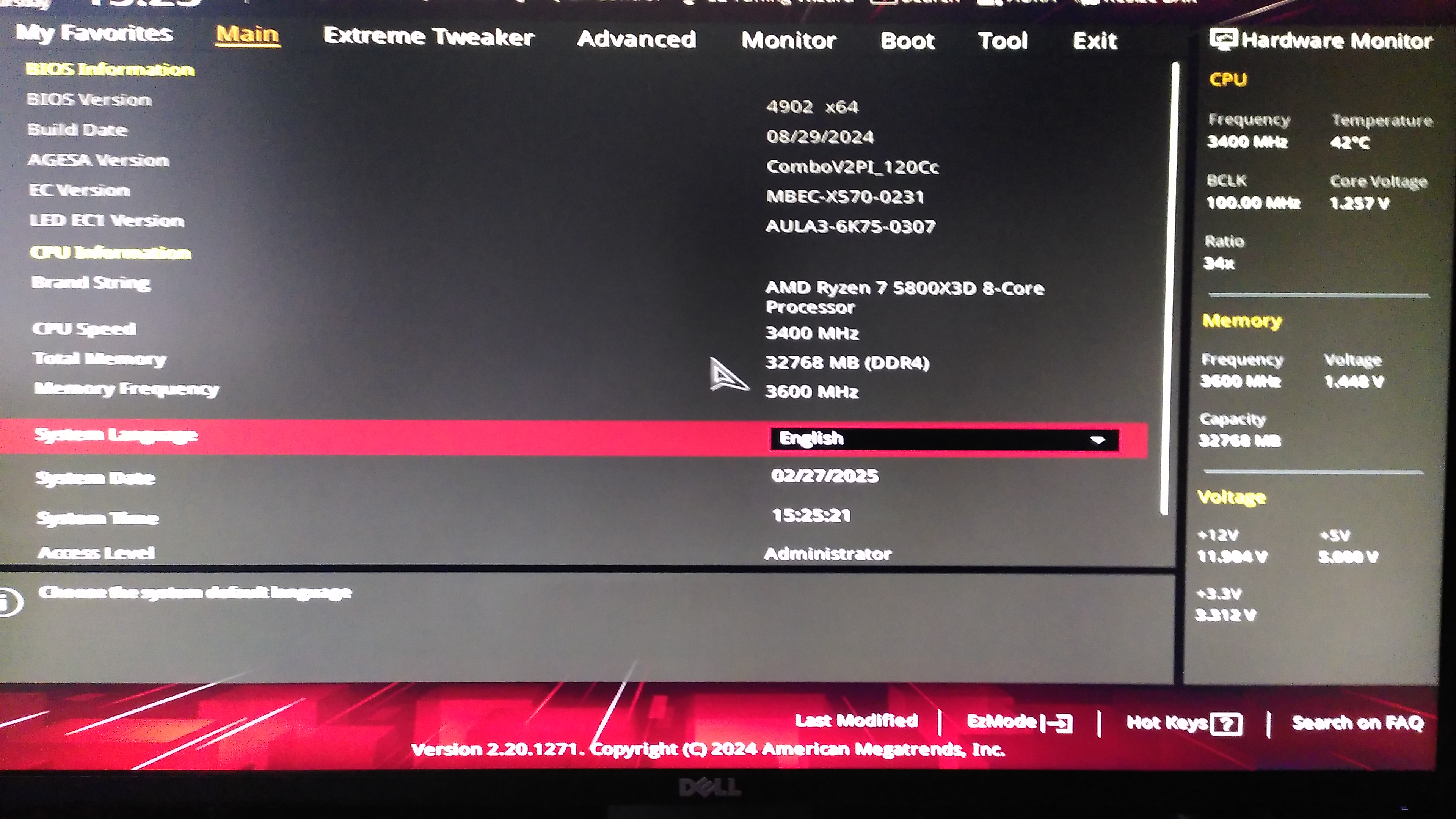 BIOS Version 5002 with ComboV2 PI 1.2.0.E. for Cro... - Republic of Gamers Forum - 1078275