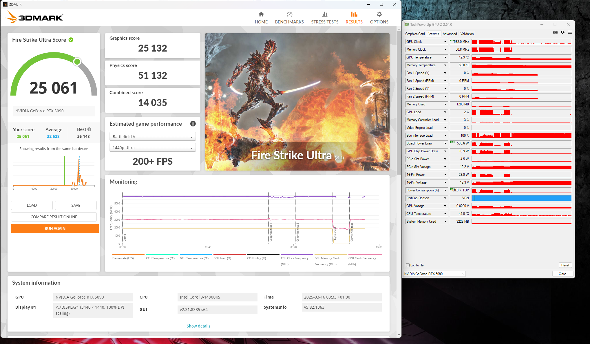 Solved: Astral 5090 Low Power target and 3dmark scores - Republic of Gamers Forum - 1083724