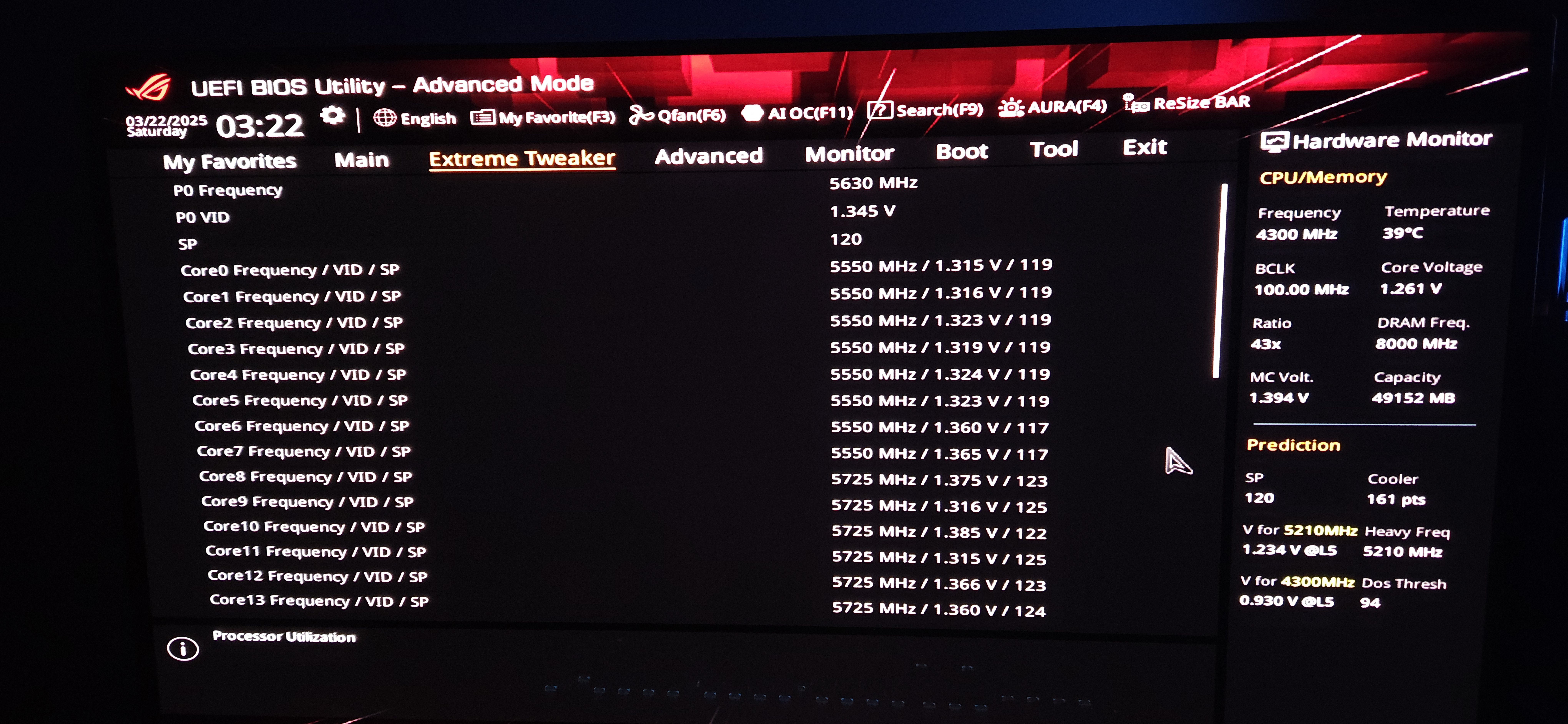 X870e hero+9950x3d pbo 5.9ghz problem - Republic of Gamers Forum - 1085392