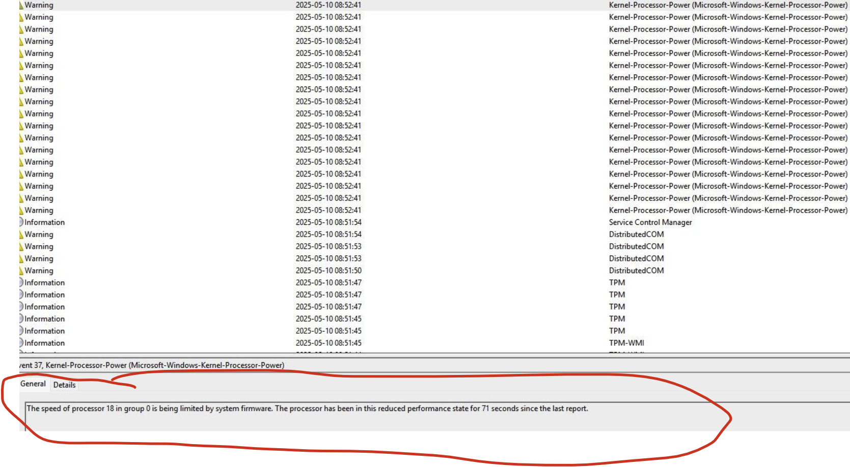 Solved: Bios 1801 Event 37 - Republic of Gamers Forum - 1095410