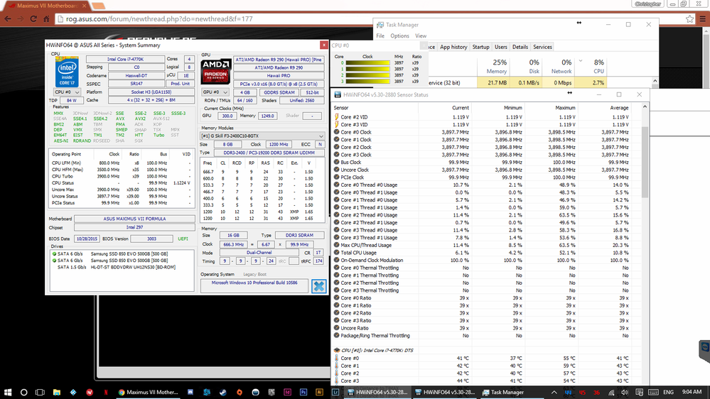 CPU Help - Formula VII - Republic of Gamers Forum - 702977