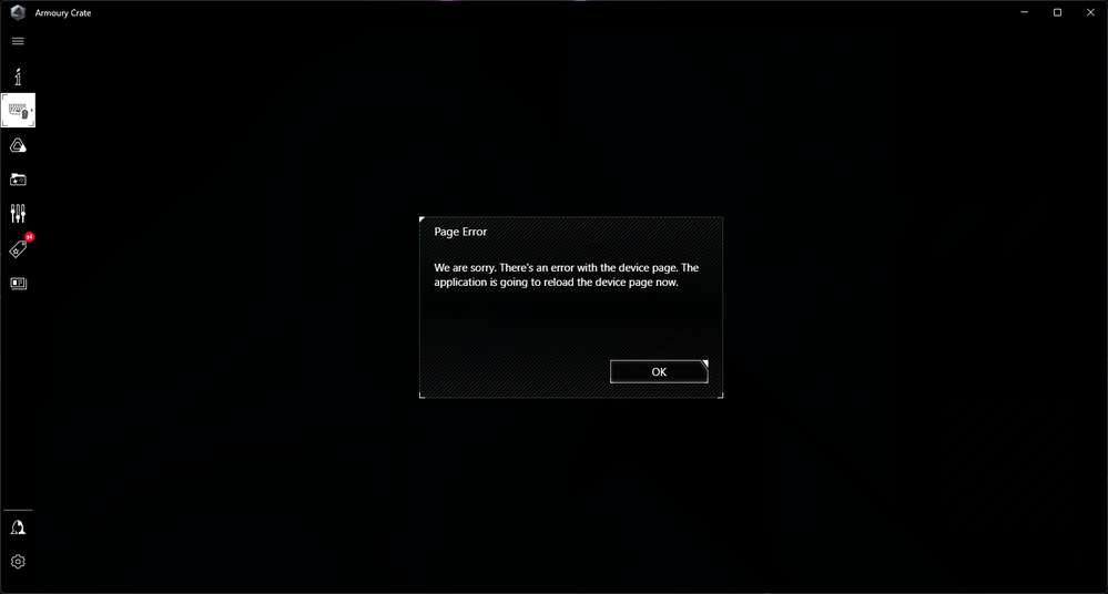 Solved: Can't load ROG Azoth device page in Armoury Crate - Republic of ... Solved: Can't load ROG Azoth device page in Armoury Crate - Republic of ...