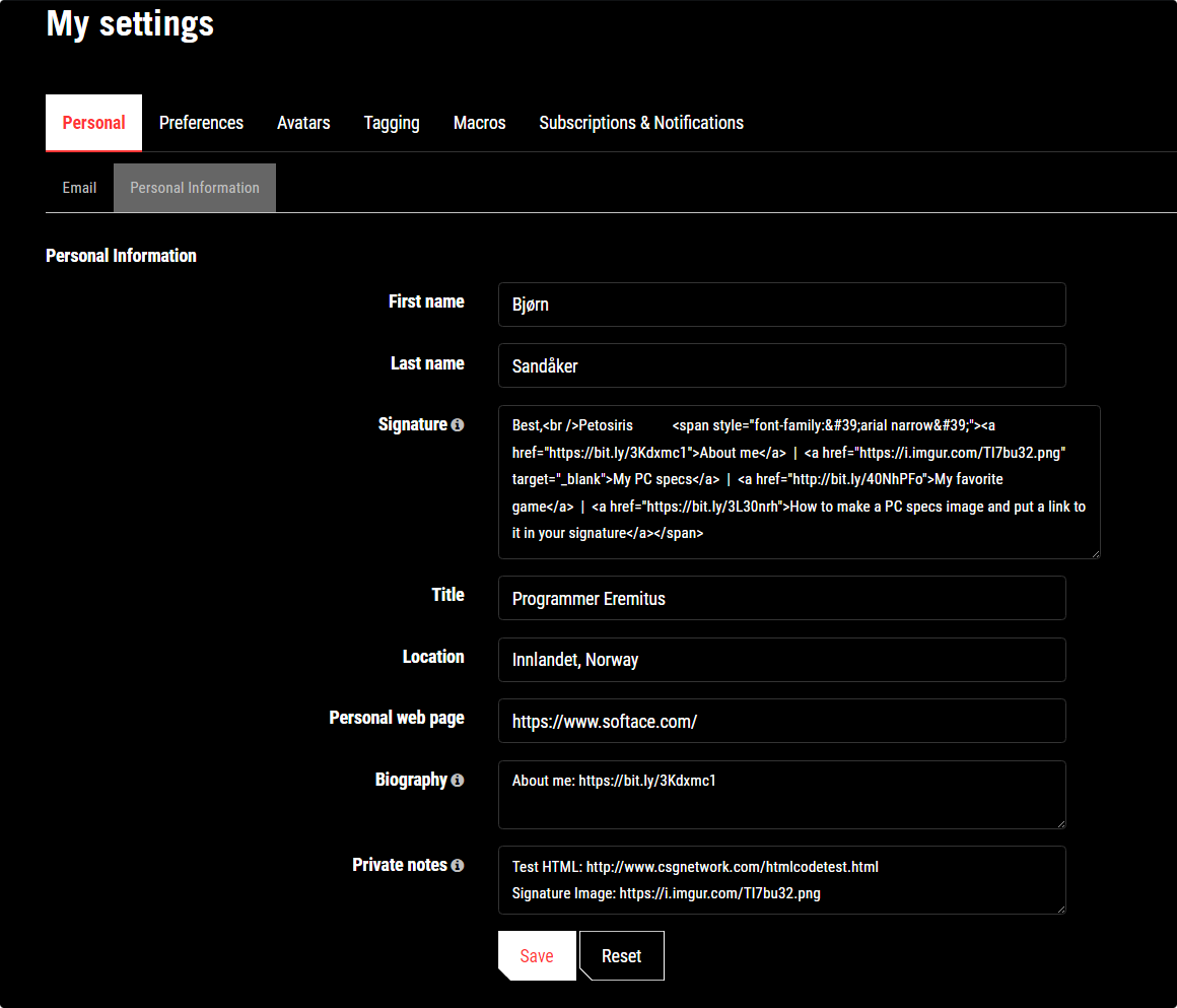 How to make a PC specs image and put a link to it ... - Republic of ...