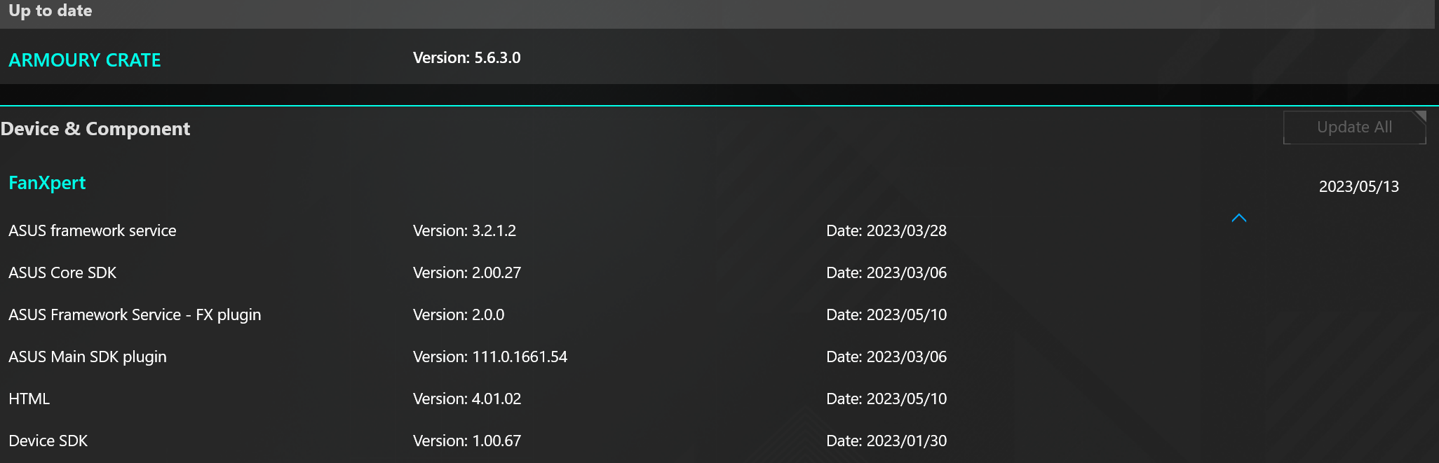 Solved Unable To Update Fanxpert Error Code 238 Armour Republic Of Gamers Forum 927061 