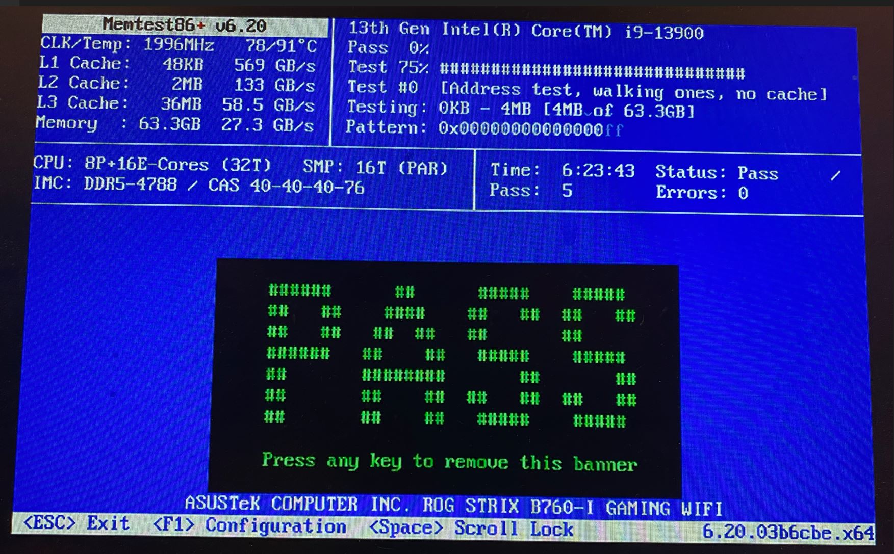Solved: B760-I i9-13900 always crashes with segfault - Republic of Gamers Forum - 960525