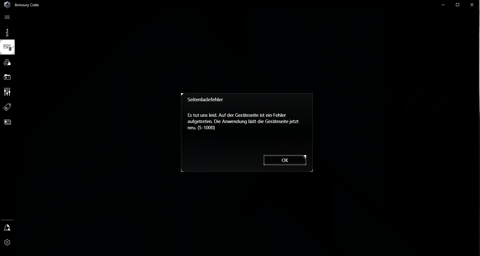 Armoury Crate Error Republic Of Gamers Forum 964754
