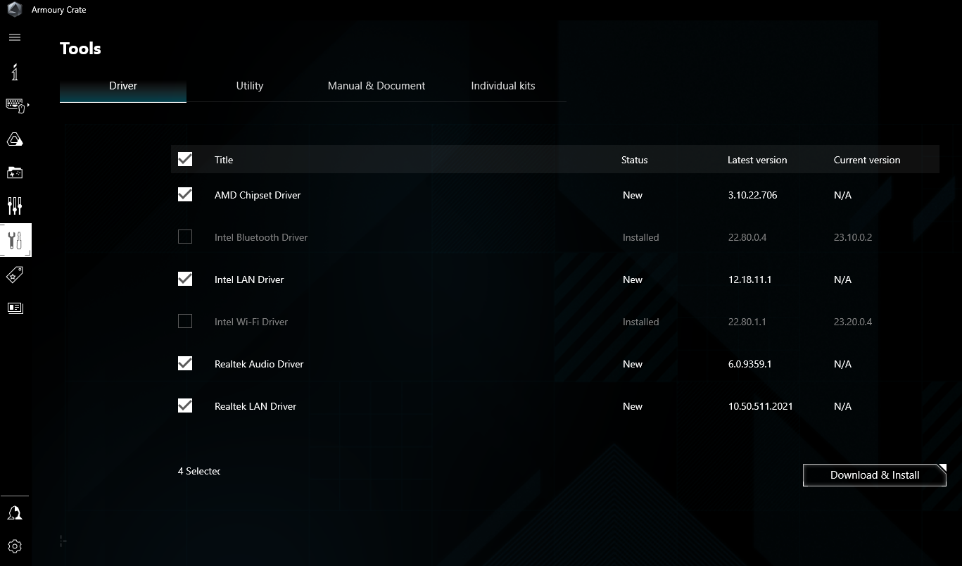 Armoury Crate Uninstall Tool