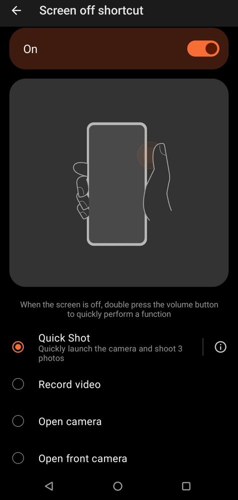 ROG Phone Mastery：Screen Off Shortcut - Republic of Gamers Forum - 1001161