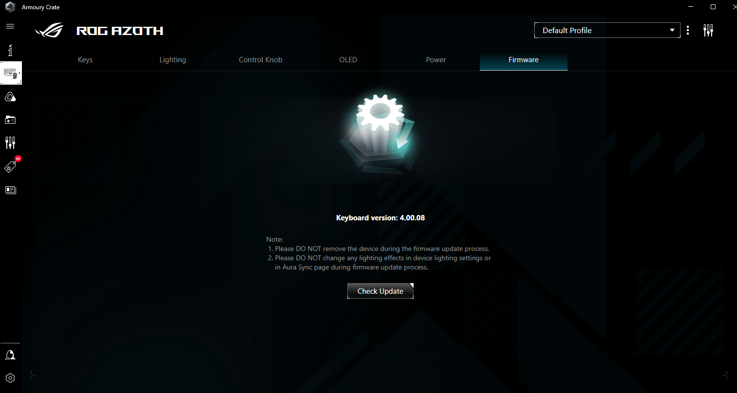 Solved: ASUS ROG AZOTH - OLED Custom Image/Animation Error - Republic ...