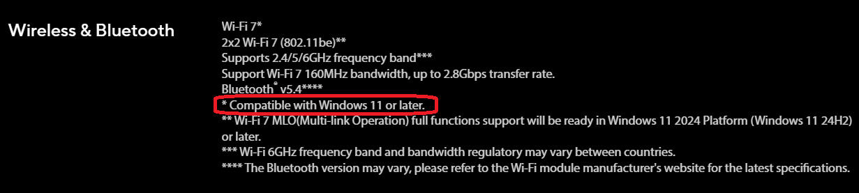 [DRIVERS] AMD|MediaTek WiFi/Bluetooth - Republic of Gamers Forum - 857576