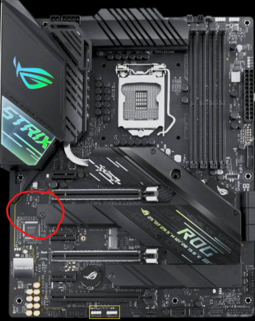 Solved: Oops where do these go? - Republic of Gamers Forum - 1005819