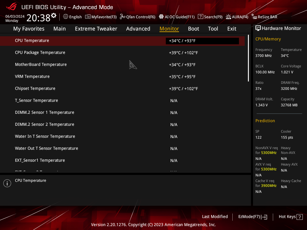 Overclocking i9-10900K with Maximus XII Apex (Z490... - Republic of Gamers Forum - 1018610