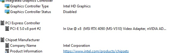 Solved: GPU stuck in X8 no NVME drive, no PCIE devices plu... - Page 4 ...