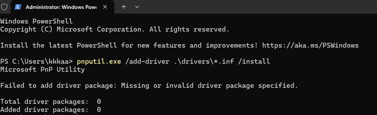driver installation problem - Republic of Gamers Forum - 1041435
