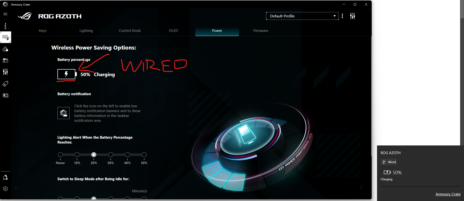 Solved: Rog Azoth battery not updating - Republic of Gamers Forum - 1044997